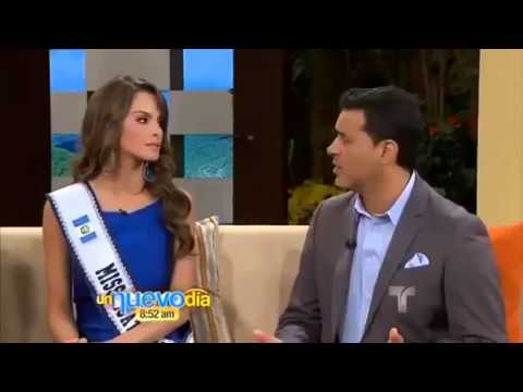 Laura Godoy Miss Guatemala en un Nuevo Día - YouTube