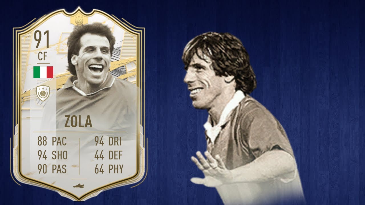 FIFA 21 | GIANFRANCO ZOLA 91 PRIME ICON MOMENT | PLAYER REVIEW - YouTube