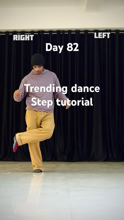 Day 82/365 trending dance step tutorial #dance365days - YouTube
