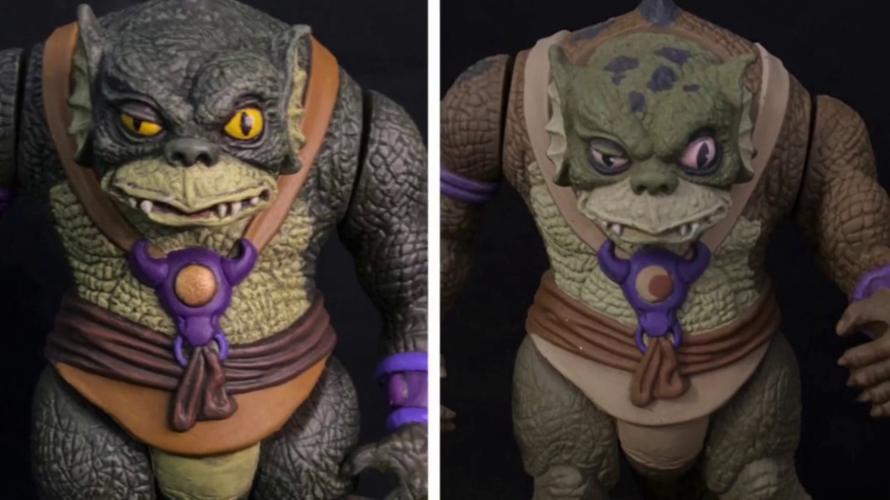 Thundercats Slithe custom painted - YouTube