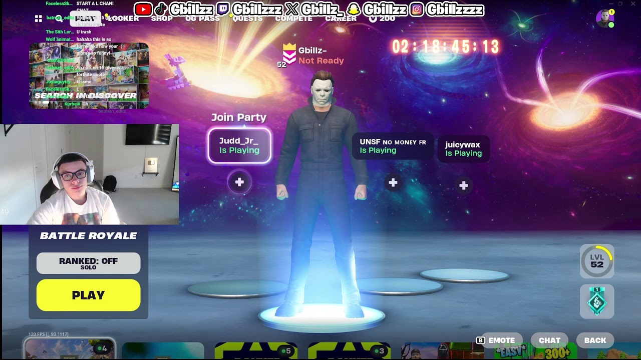 PLAYING OF FORTNITE🦇USE CODE GBILLZ IN THE FORTNITE ITEM SHOP🦇 - YouTube