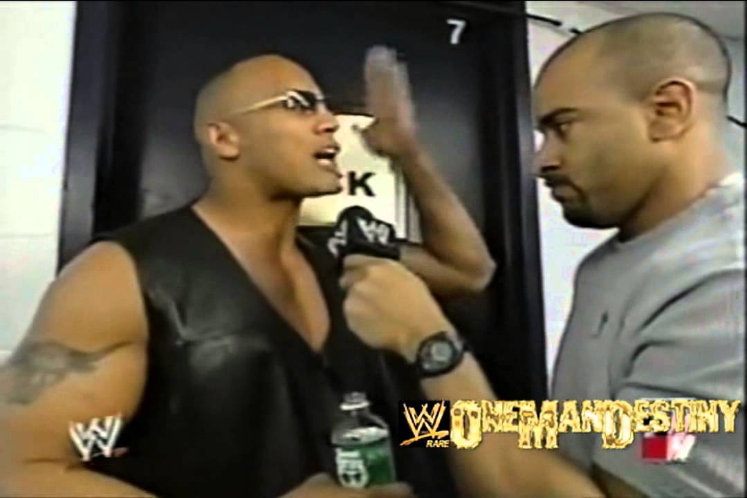 WWE RAW(3/3/2003)The Rock Interview - YouTube