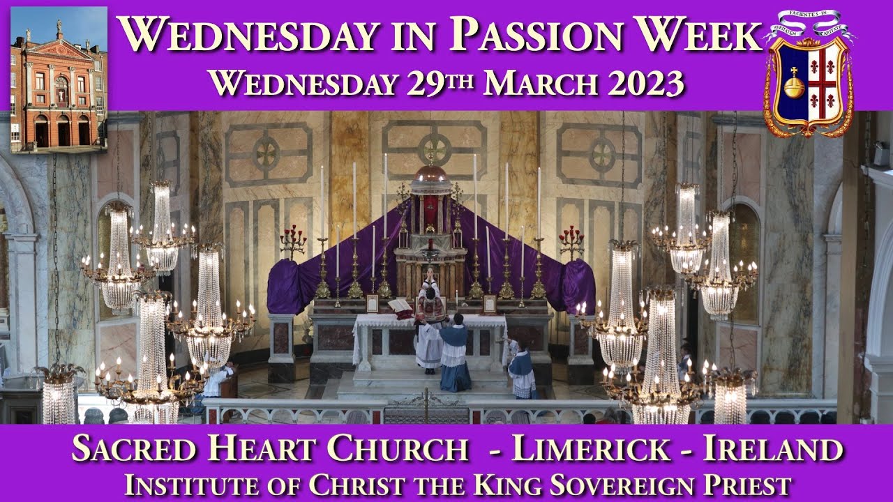 Wednesday 29th March 2023: Wednesday in Passion Week - YouTube