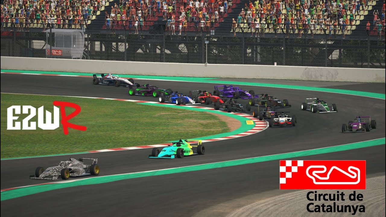 E2WR 2023 Season 2 Race 4 Formula iR-04 at Barcelona - YouTube