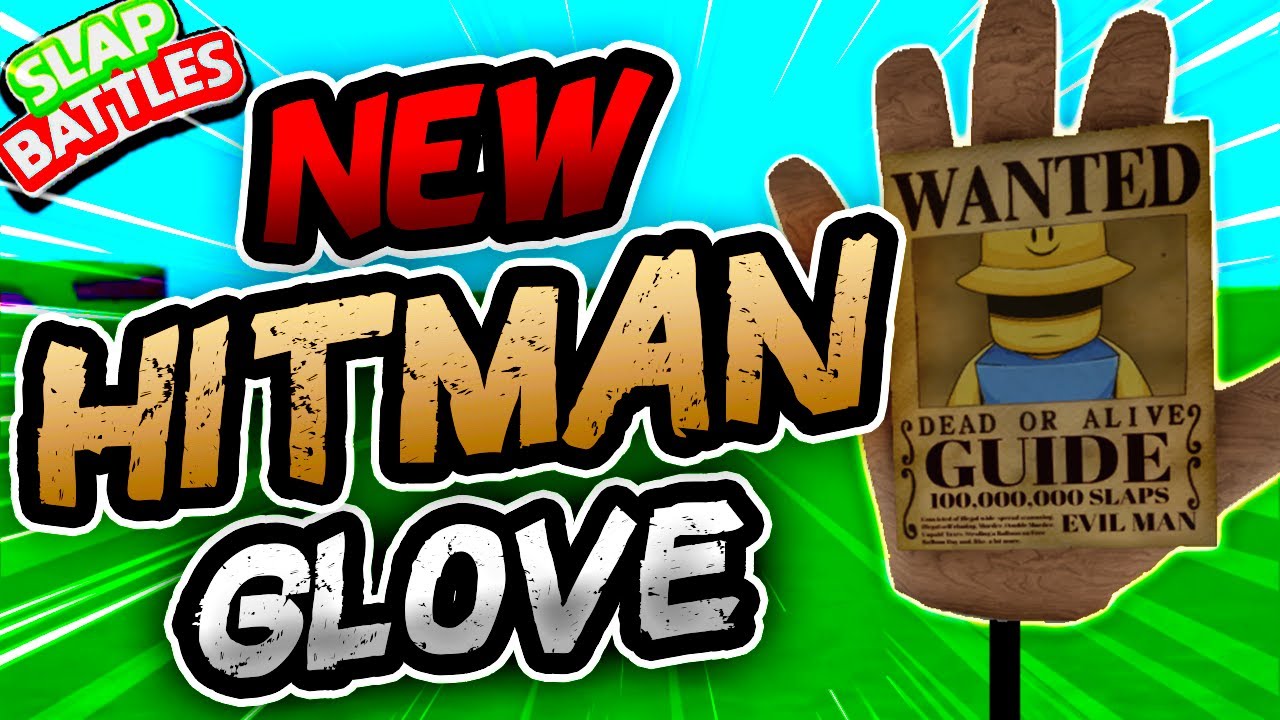 New HITMAN Glove & HOW TO GET IT! 💰- Slap Battles Roblox - YouTube