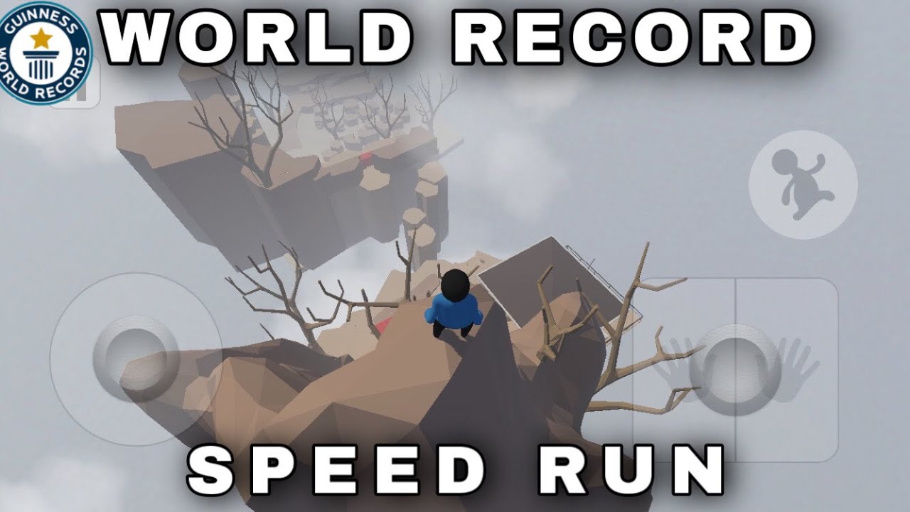 HUMAN: FALL FLAT SPEED RUN WORLD RECORD IN MOBILE - YouTube