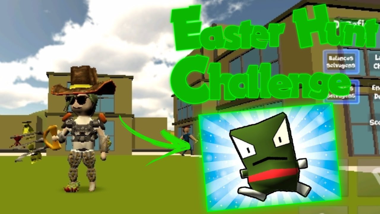 Doing Easter Hunt Challenge! School Of Chaos - YouTube