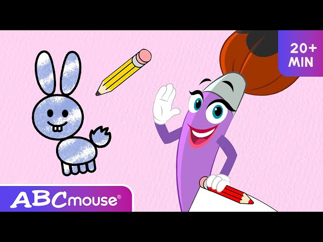 Violet Saves the Magic Show and More! 🎩 | 20 Minutes of ABCmouse Art ...