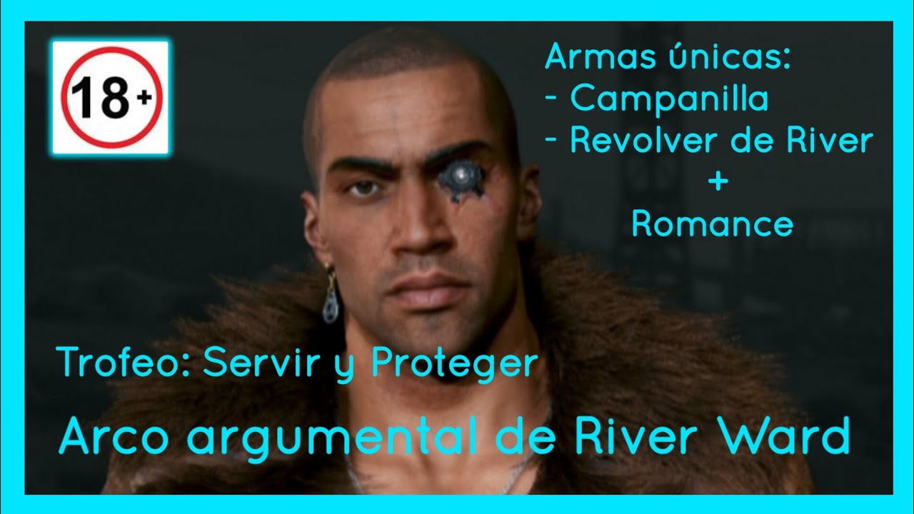 CybERPUNK 2077. Arco argumental de River Ward + romance. - YouTube