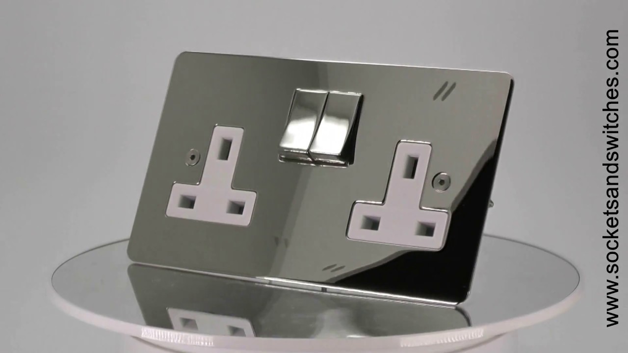 Seamless Polished Nickel Sockets and Switches - YouTube