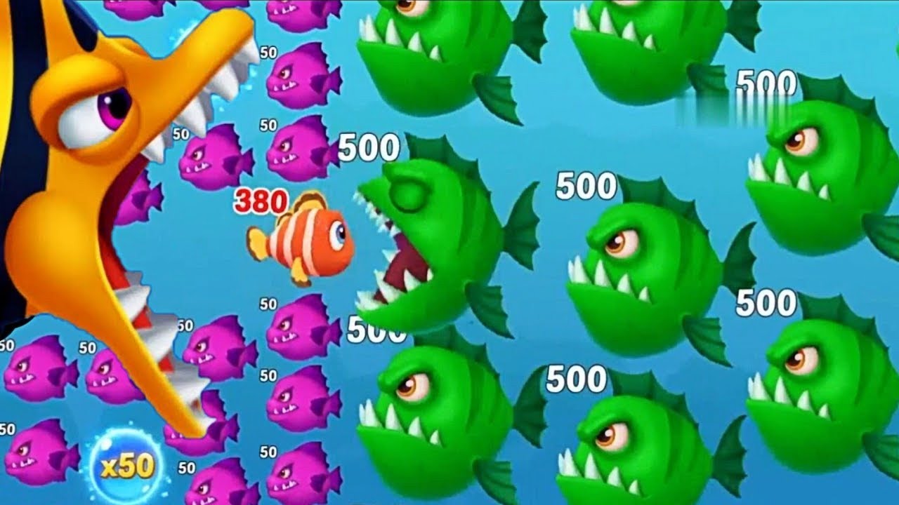 Fishdom Ads Mini Games New Levels Fish Evolution Vs The Bloop Trailer ...