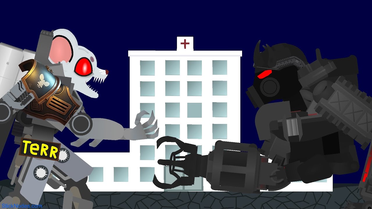 Rat-Trap vs Astro juggernaut stick nodes animation - YouTube