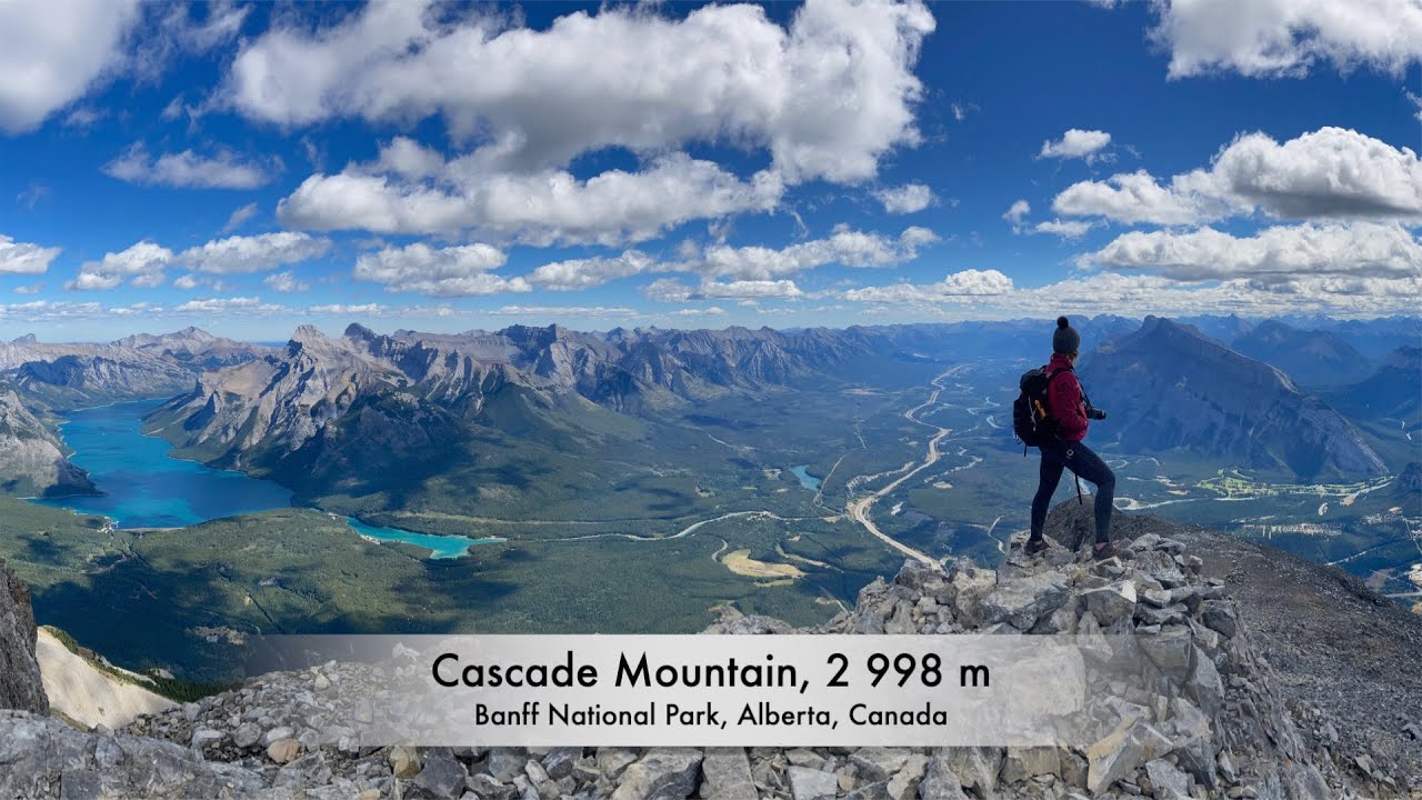 366 days in Canada: The summit of Cascade Mountain | Banff | Alberta ...