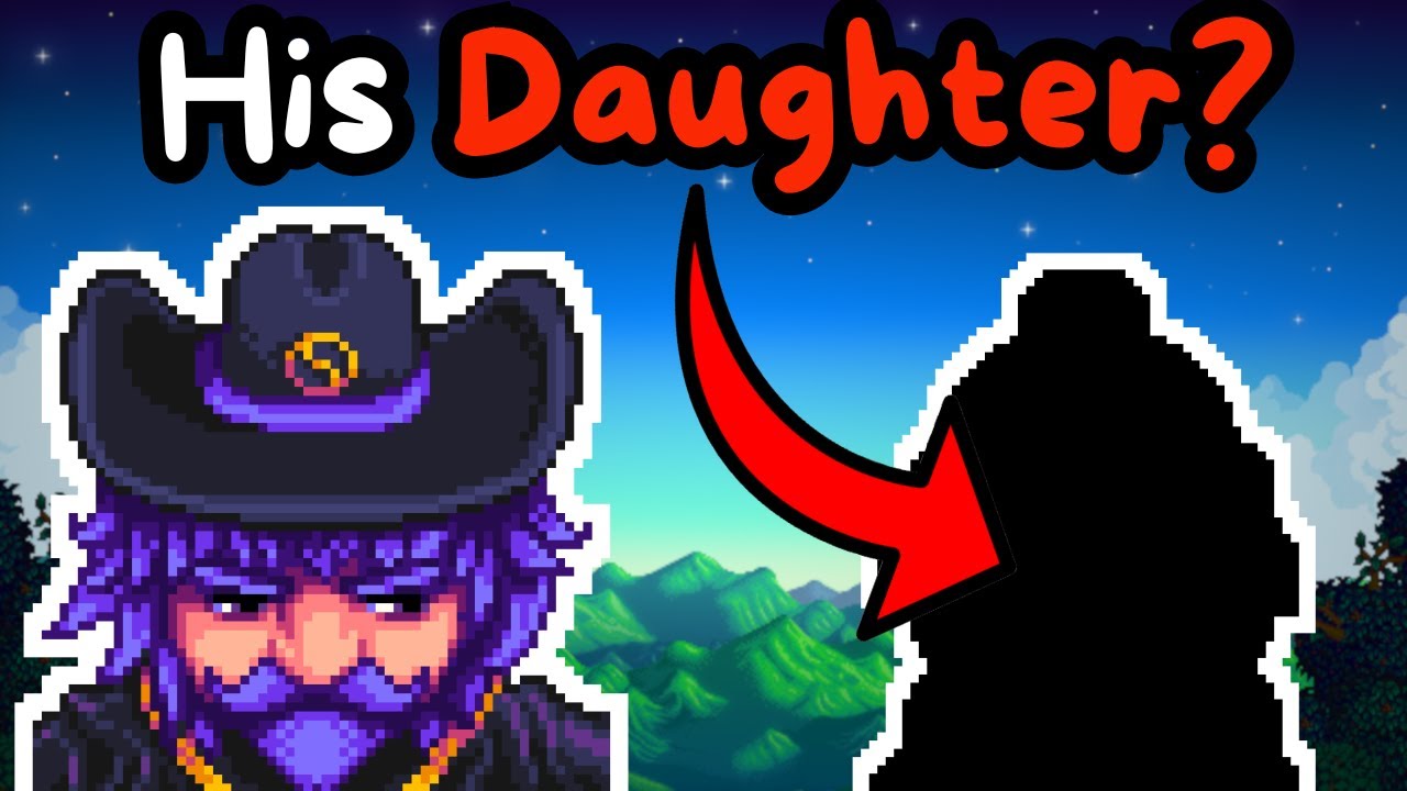 The Wizard's SECRET Daughter || Stardew Valley 1.6 Lore and Theory - YouTube