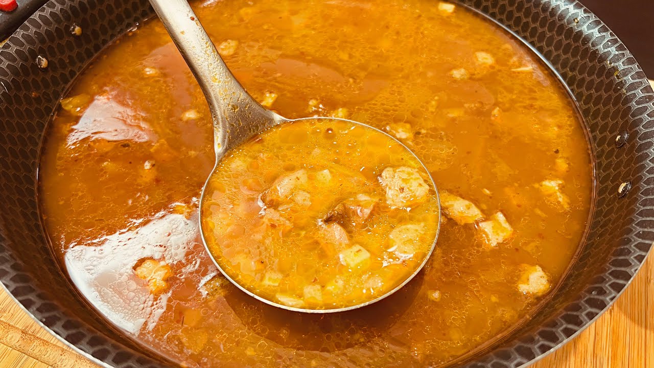 Die deutsche Kartoffelsuppe wird jedem gefallen! Deutsche Suppe in 30 ...