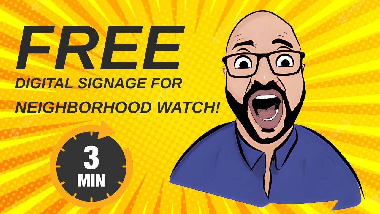 Displaying neighborhood watch updates and safety tips - YouTube