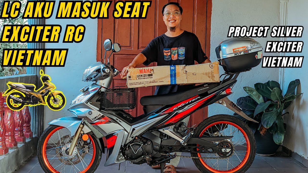 LC V1 Aku Masuk Seat Yamaha Exciter RC Vietnam - YouTube