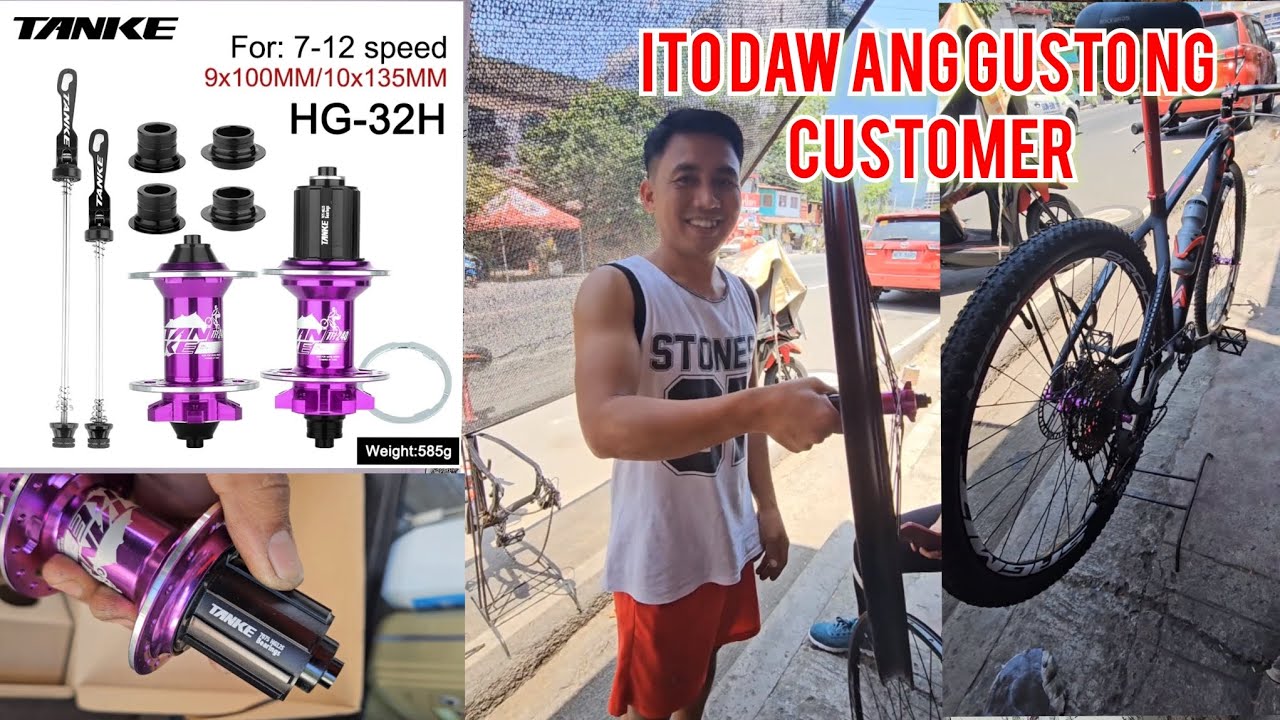 tanke th240 bike hub, ito ang gusto ng customer - YouTube
