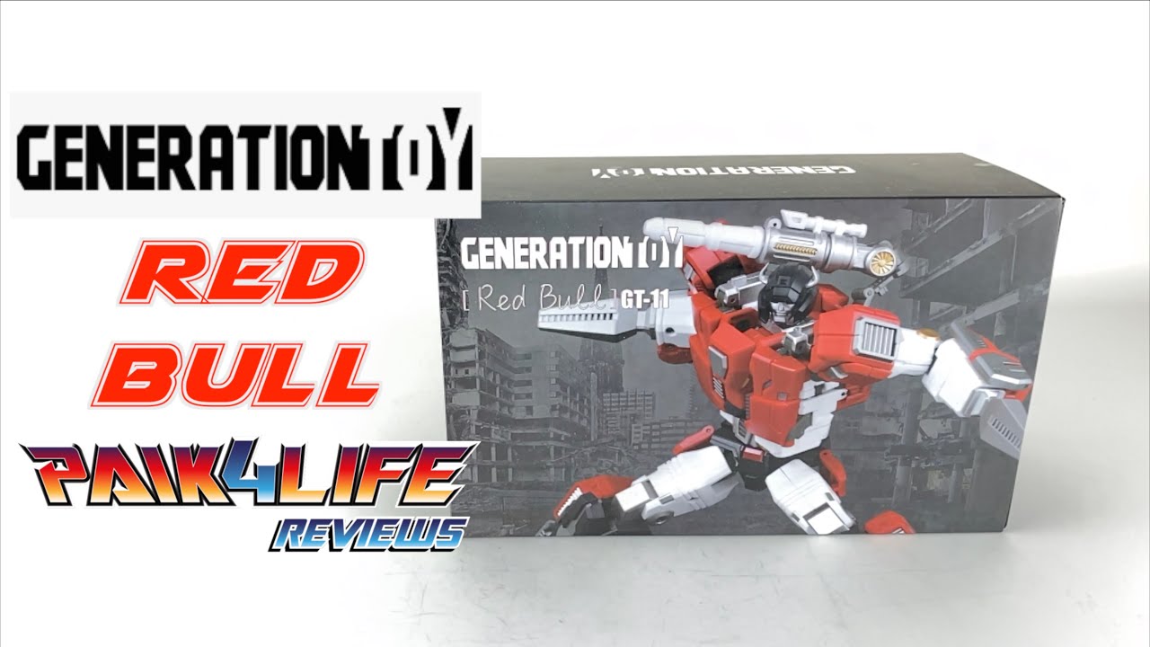 Transformers Review: Generation Toy GT-11 Red Bull // P4L Reviews - YouTube