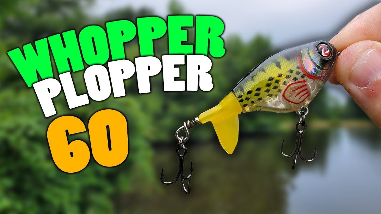 Whopper Plopper 60 Catches Lots of Largemouth Bass - YouTube