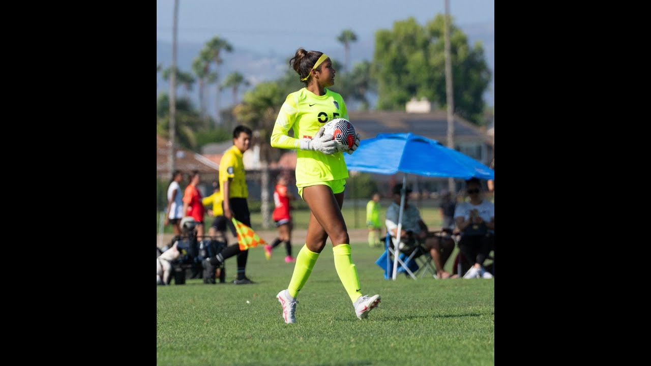 July 28-31 2023 Surf Cup Mikayla Williams Goalkeeper Highlights - YouTube