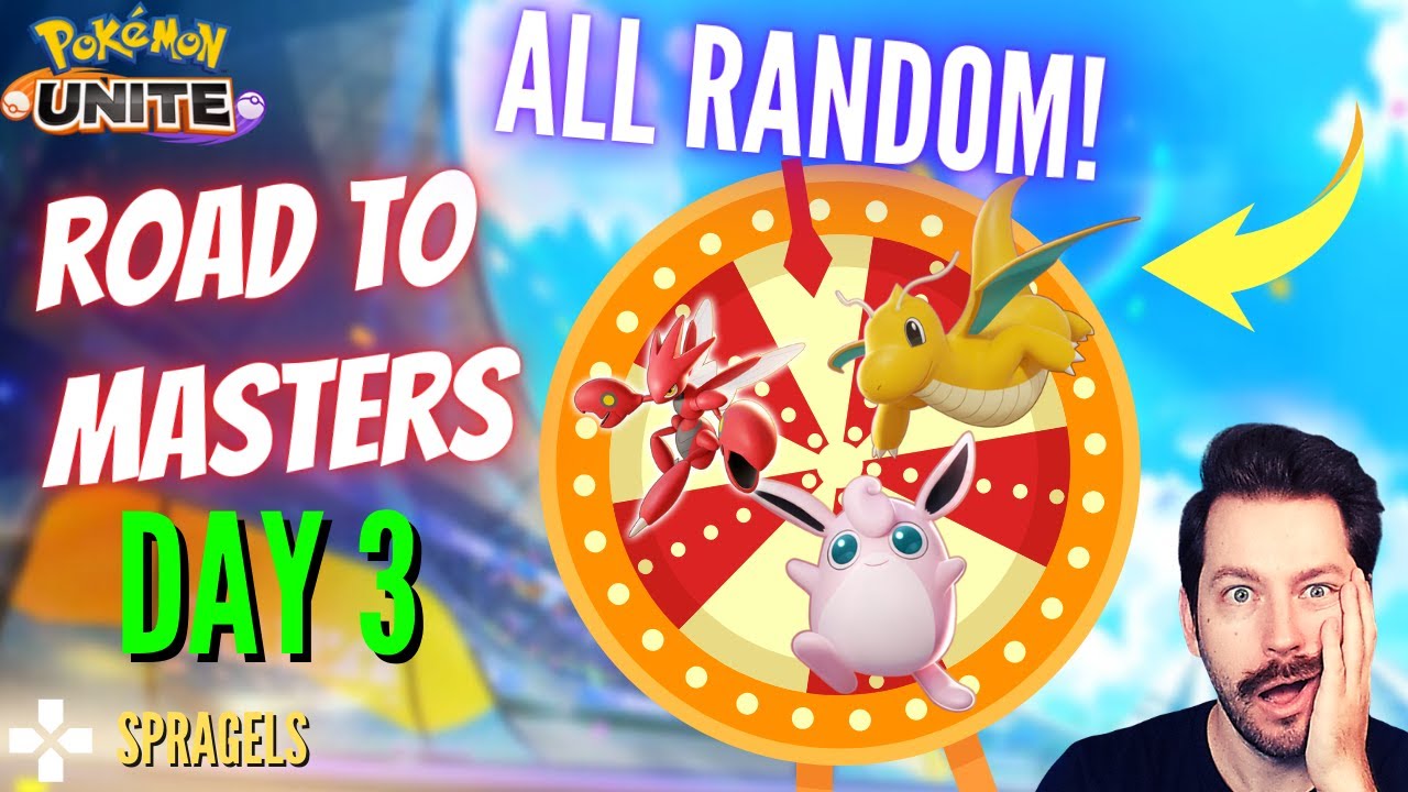 RANDOM BUILDS TO MASTERS! Day 3 Pokemon Unite Season 10 - YouTube