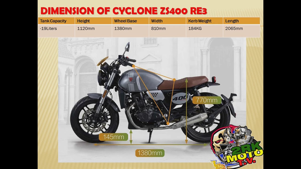 ZONGSHEN CYCLONE ZS400 RE3 SPECS REVIEW AND PICS , ENJOY WATCHING - YouTube