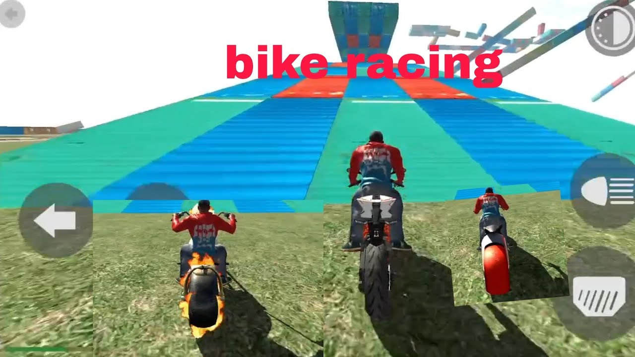 Indian bike driving 3D race competition bike race KTM Ghost rider bike ...