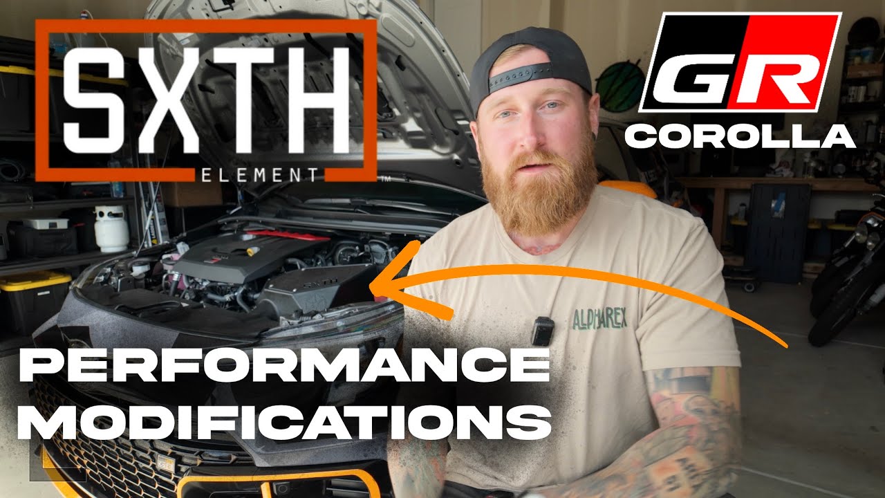GR Corolla Mods! | Sxth Element Intake - Turbo Inlet - Intercooler & more... - YouTube
