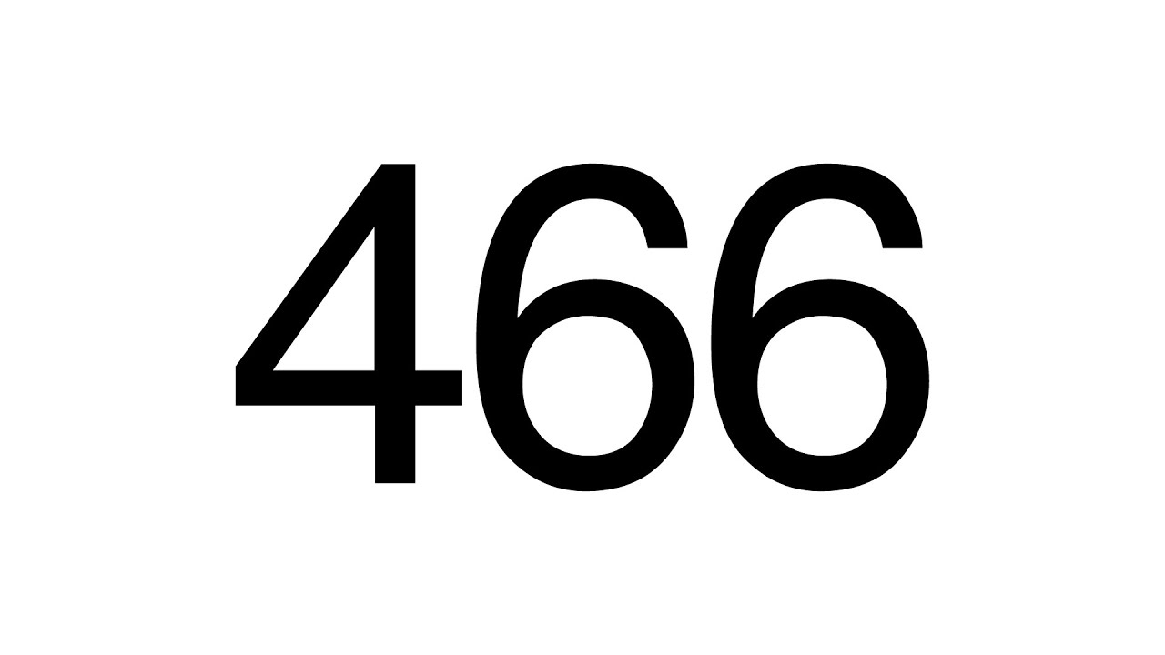 466 - YouTube