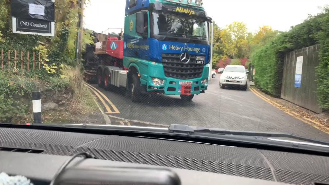 Allelys Heavy Haulage Delivering Steam Locomotive “2857” to Severn ...