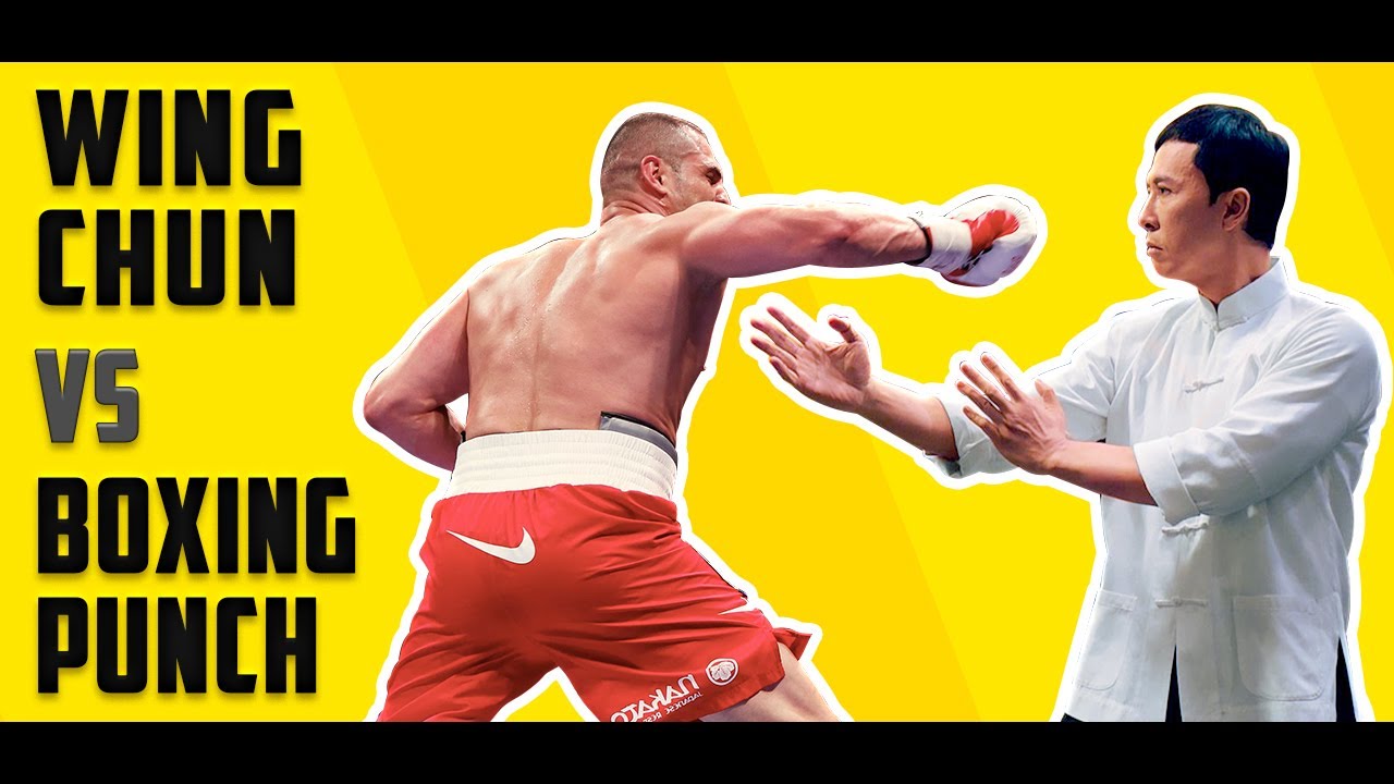 Wing Chun VS Boxing Punch - YouTube