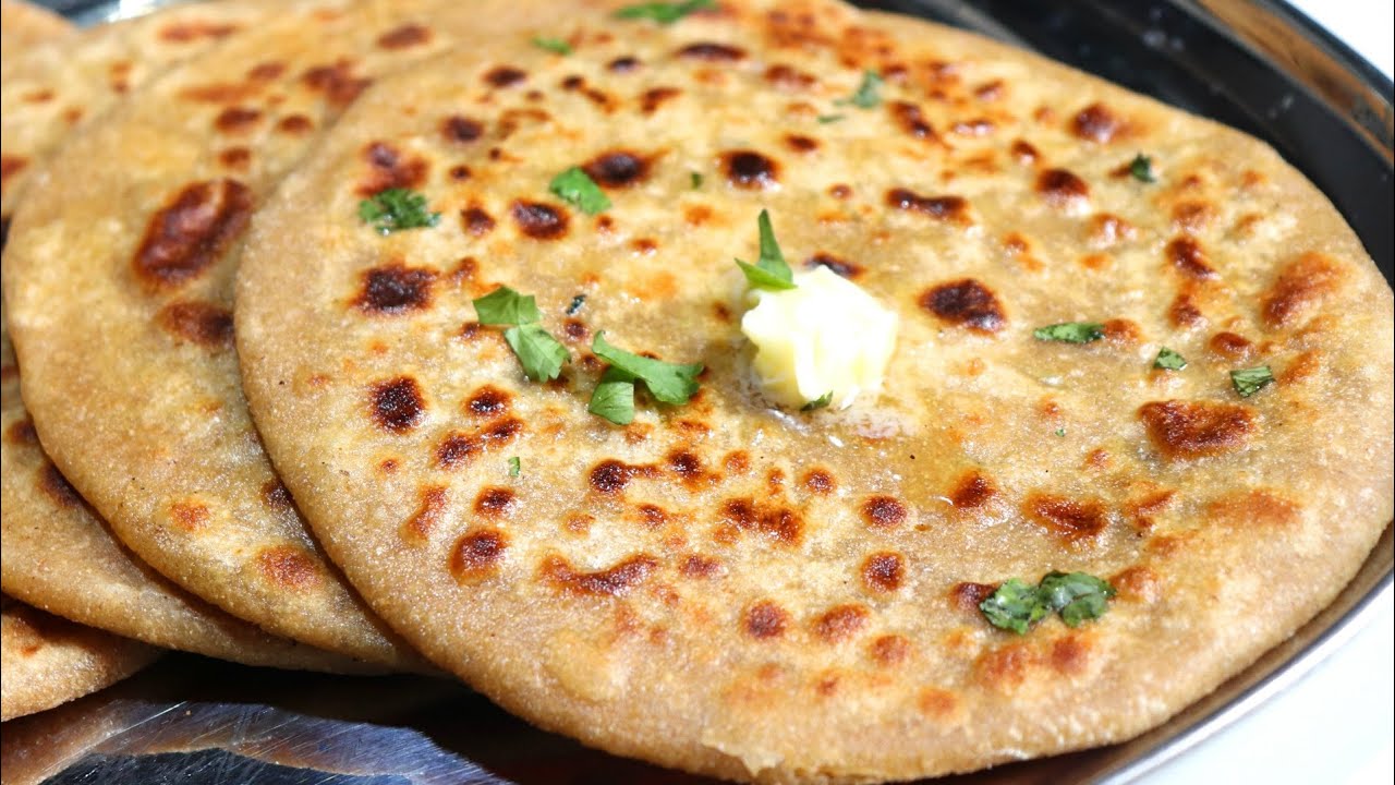 Aalu & pyaz Pratha 😋#pratha @Foodmood829 - YouTube