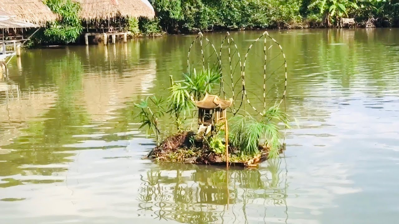 DIY | miniature island on the lake - YouTube