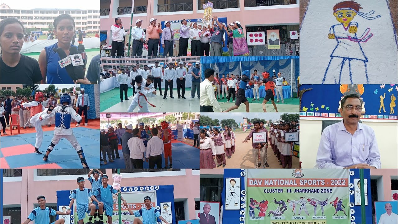 DAV National Sports - 2022 at SR DAV Pundag ,Ranchi Jharkhand। - YouTube