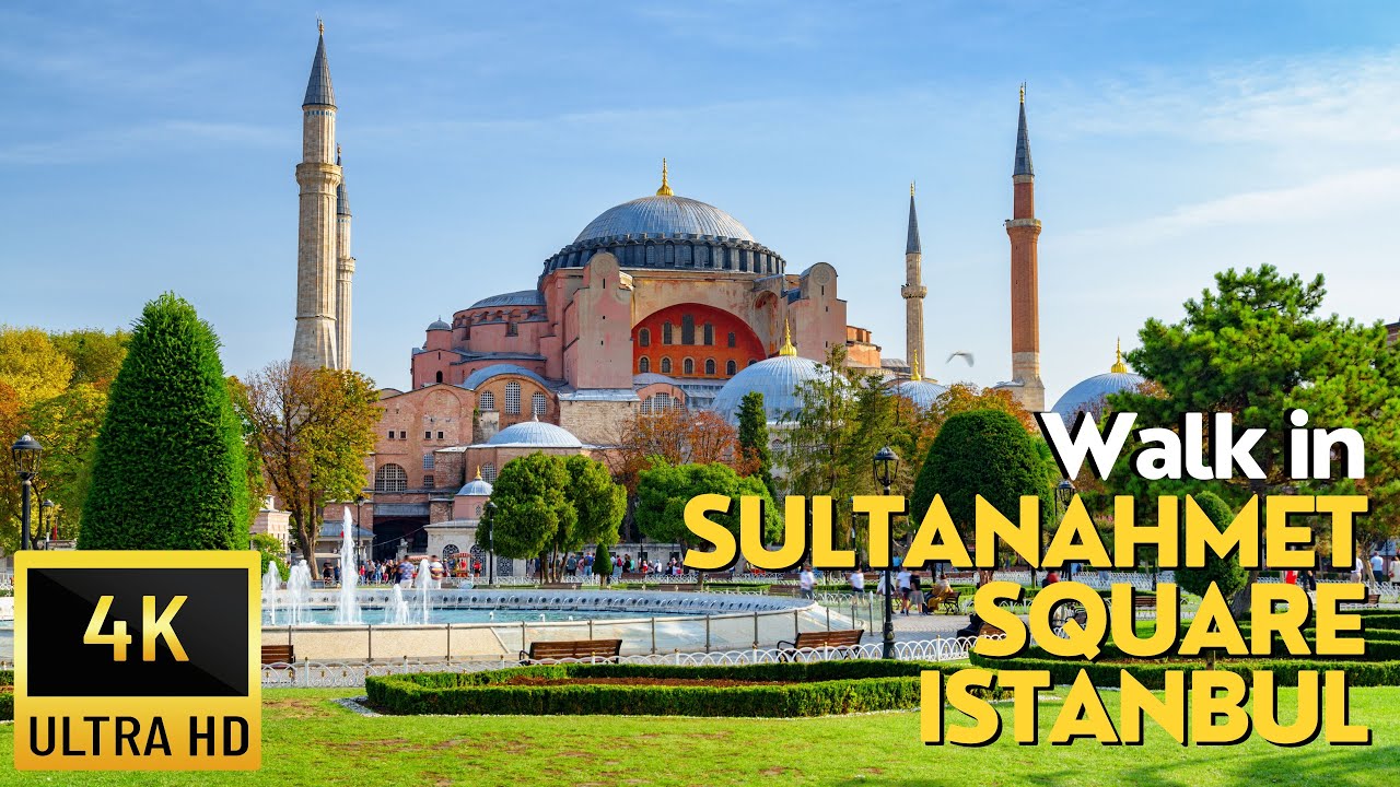 Exploring Sultanahmet Square (Hippodrome) Istanbul | Walking Tour in ...
