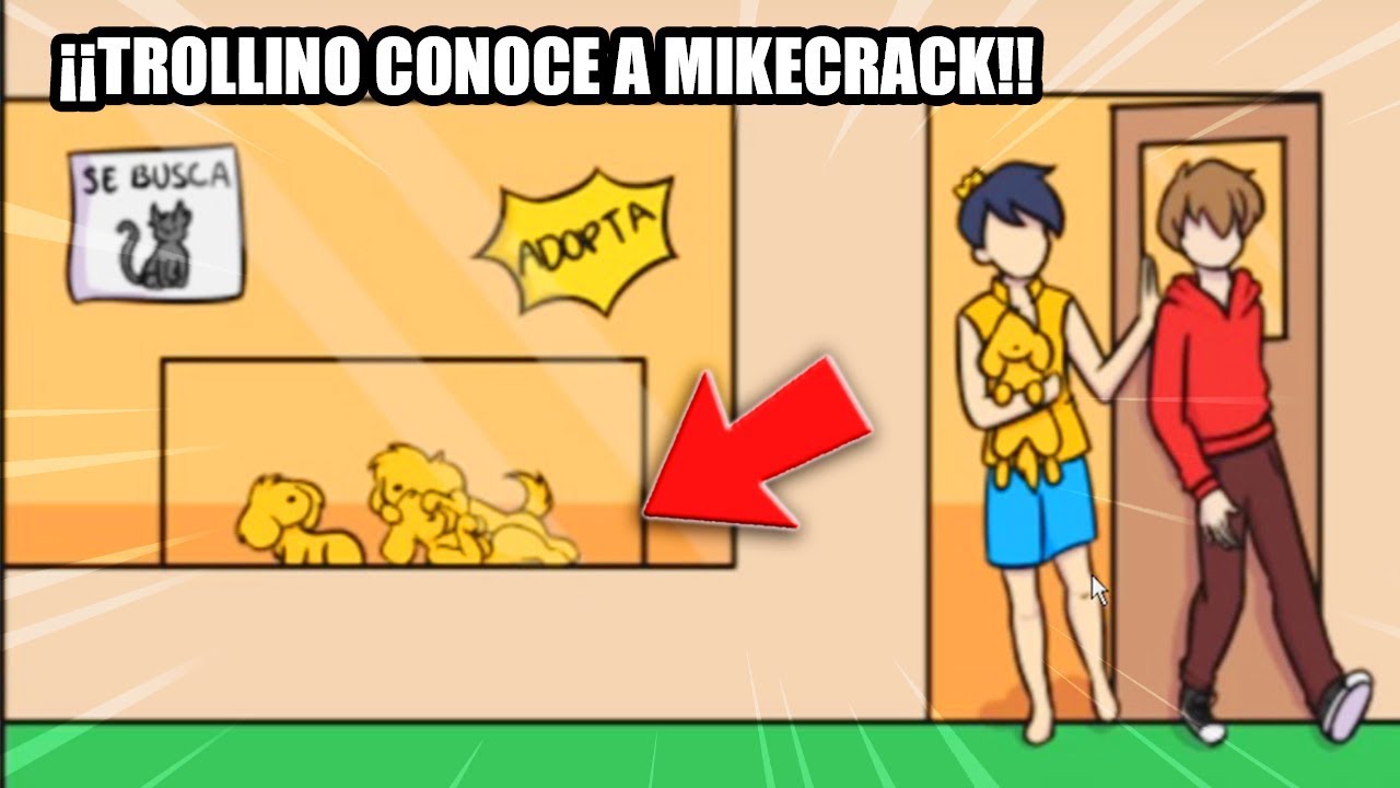 👉TROLLINO ADOPTA A MIKECRACK BEBÉ 🙊😍REACCIÓN ANIMACIÓN MIKELLINO ...