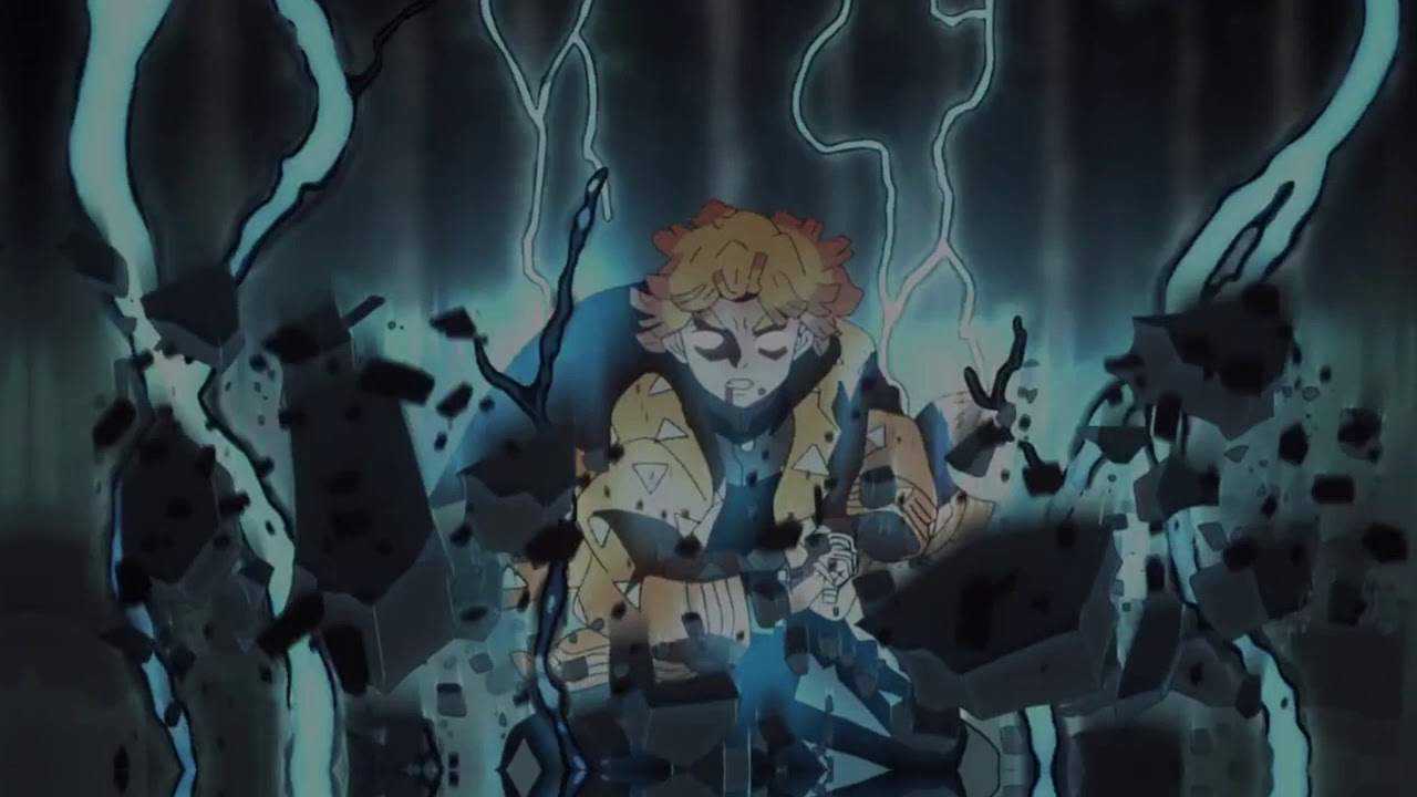 AMV| ЗЕНИЦУ ПРОТИВ ПАУКА/ Zenitsu against spider/ "Клинок рассекающий ...