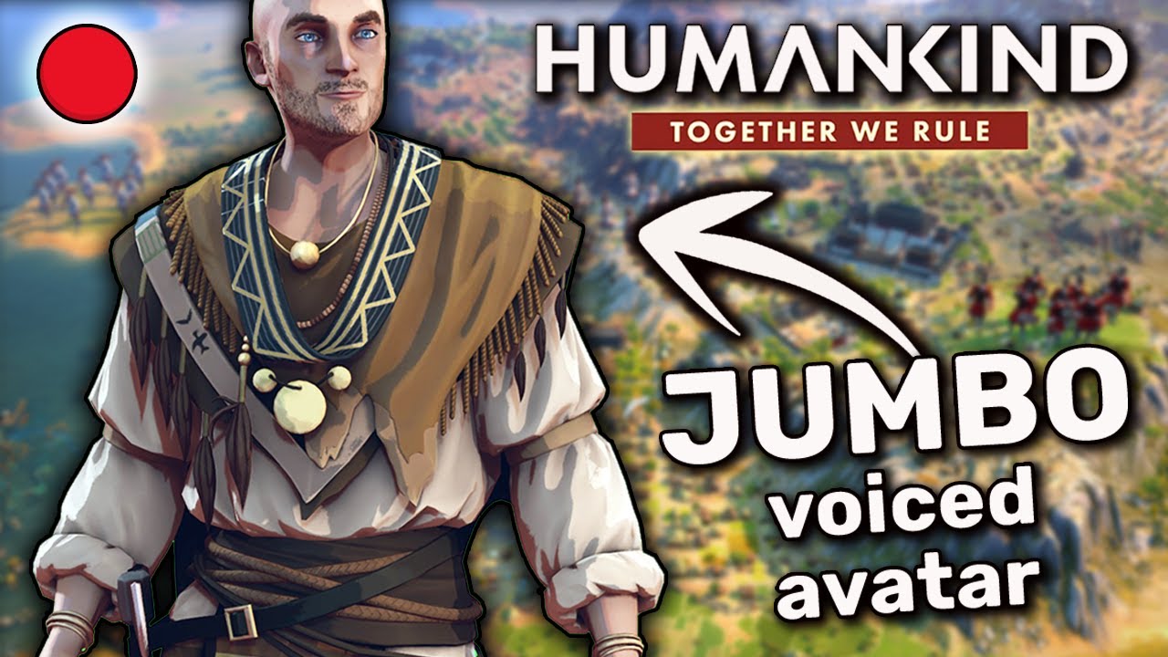 HUMANKIND: JUMBOPIXEL AVATAR LAUNCH STREAM! | Get My Voiced Avatar Right Now! - YouTube