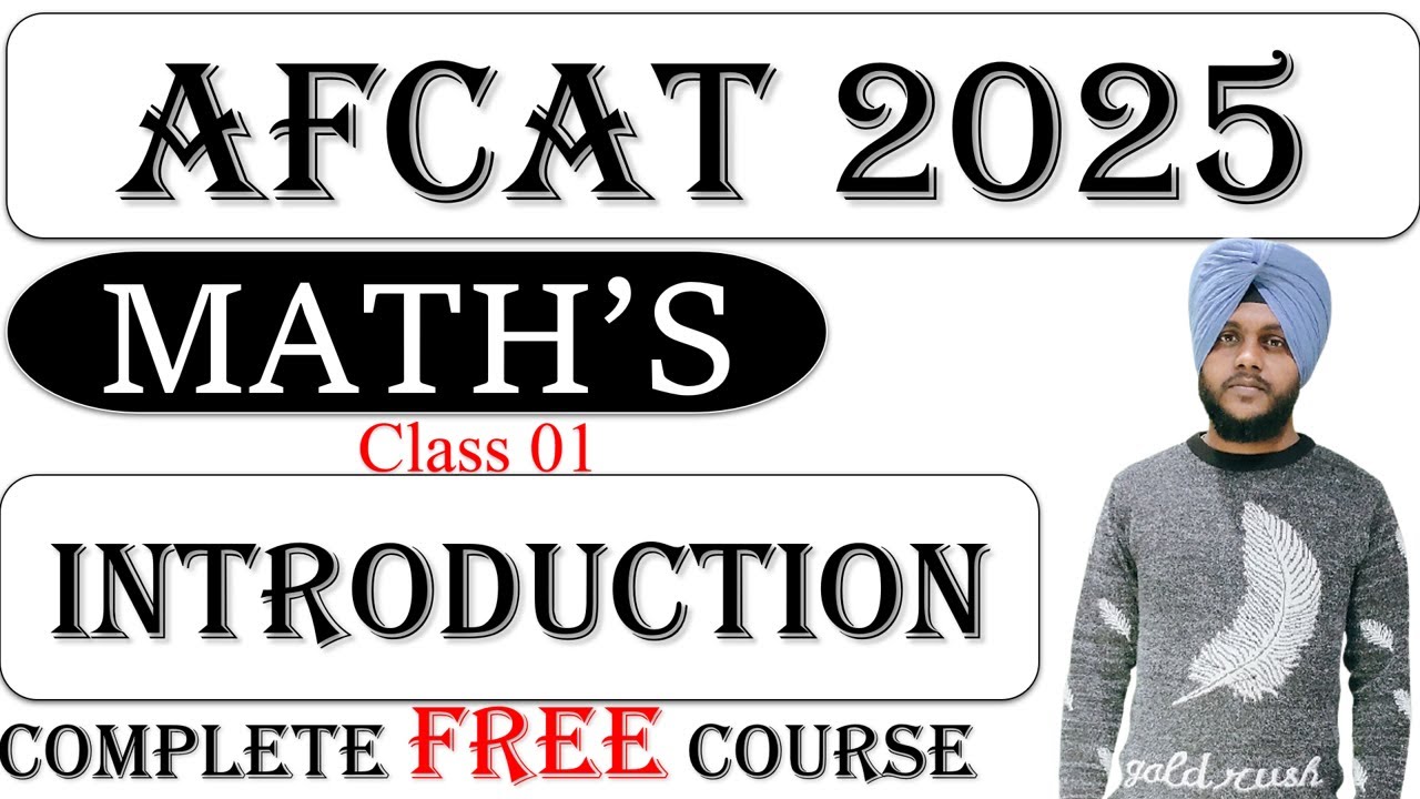 Afcat 2025 Math's Practice Course || AFCAT 2025 Maths | Afcat Maths # ...