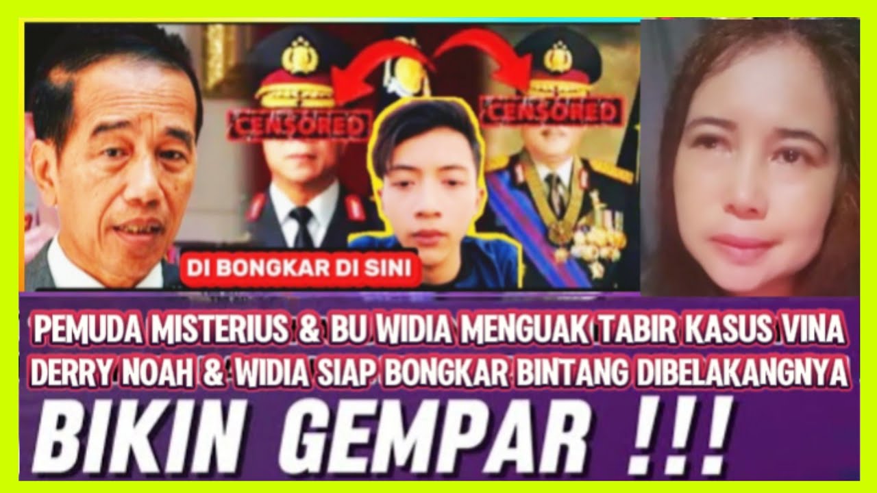 DERY NOAH PEMUDA PEMBERANI MENGUNGKAP TABIR KASUS P3MBVNUH4N VINA‼️ ...