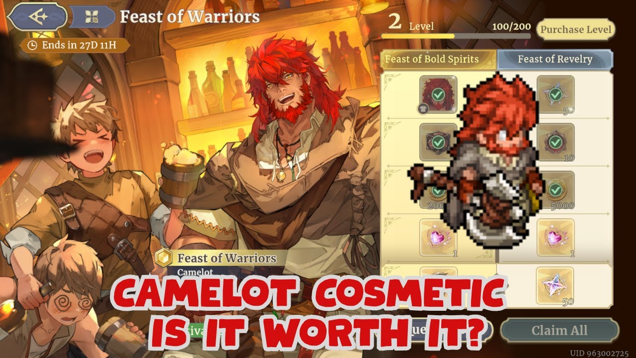 CAMELOT COSMETIC ANIMATIONS [SWORD OF CONVALLARIA] - YouTube