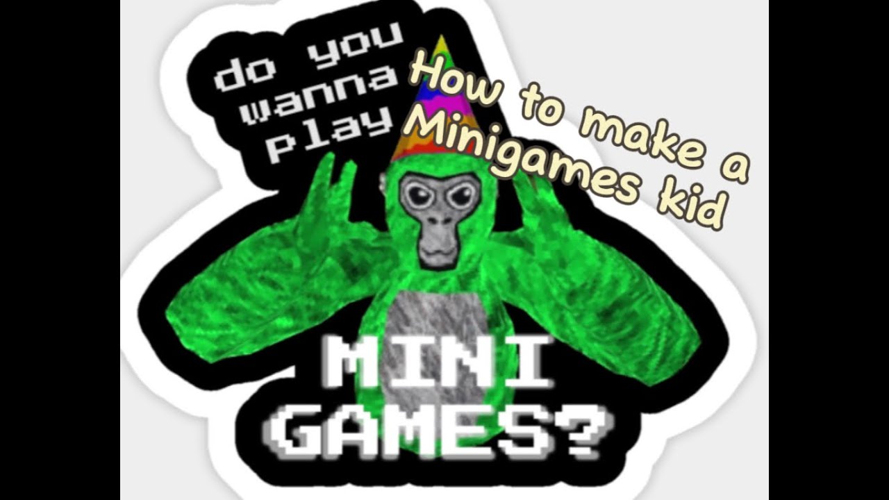 How to make a Minigames kid - YouTube