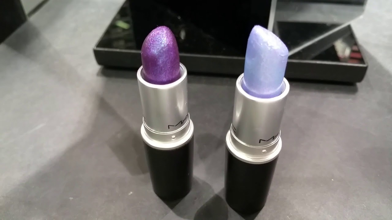 Mac violet lipstick - YouTube
