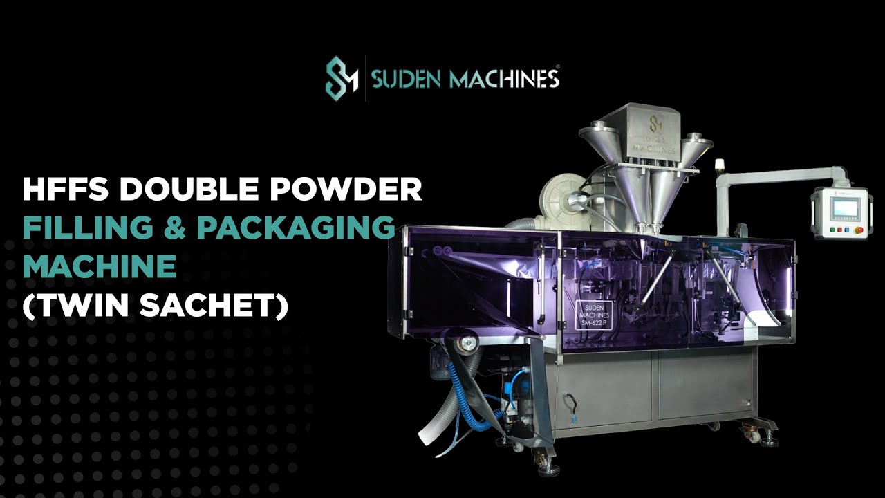 HFFS Double Powder Filling & Packaging Machine (Twin Sachet) - YouTube