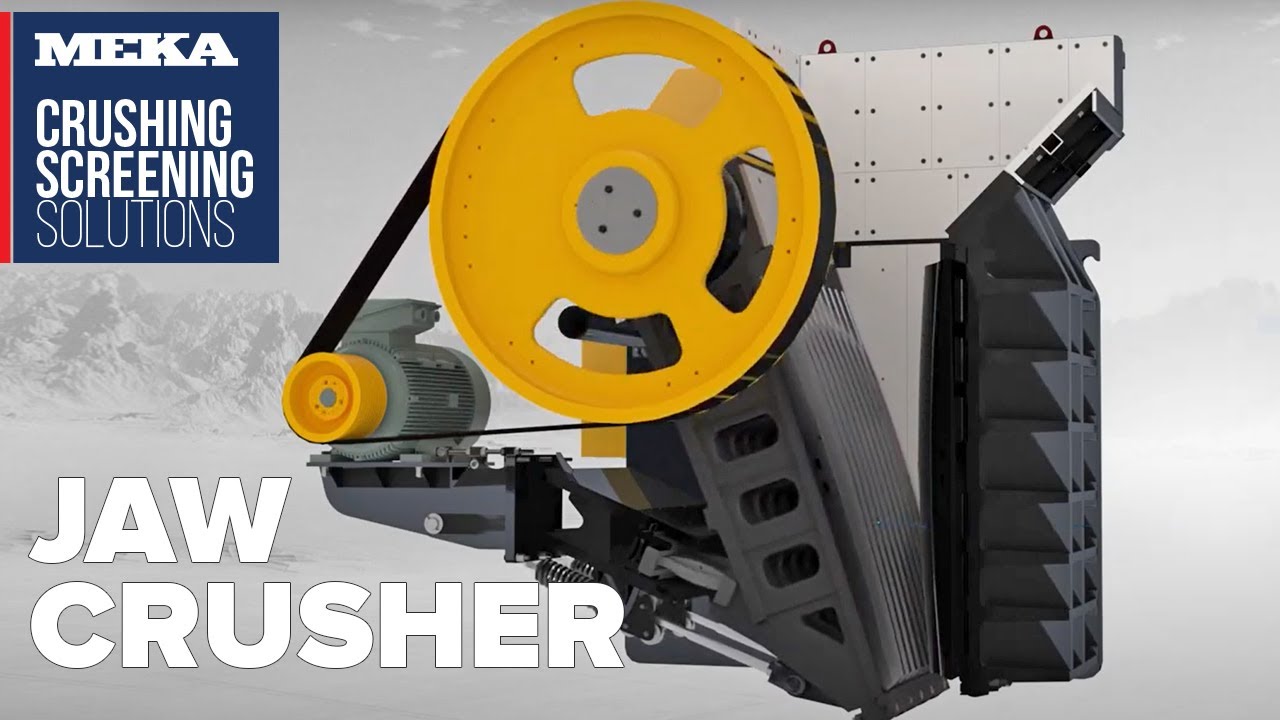 MEKA Jaw Crusher Animation - Technical Specifications - YouTube