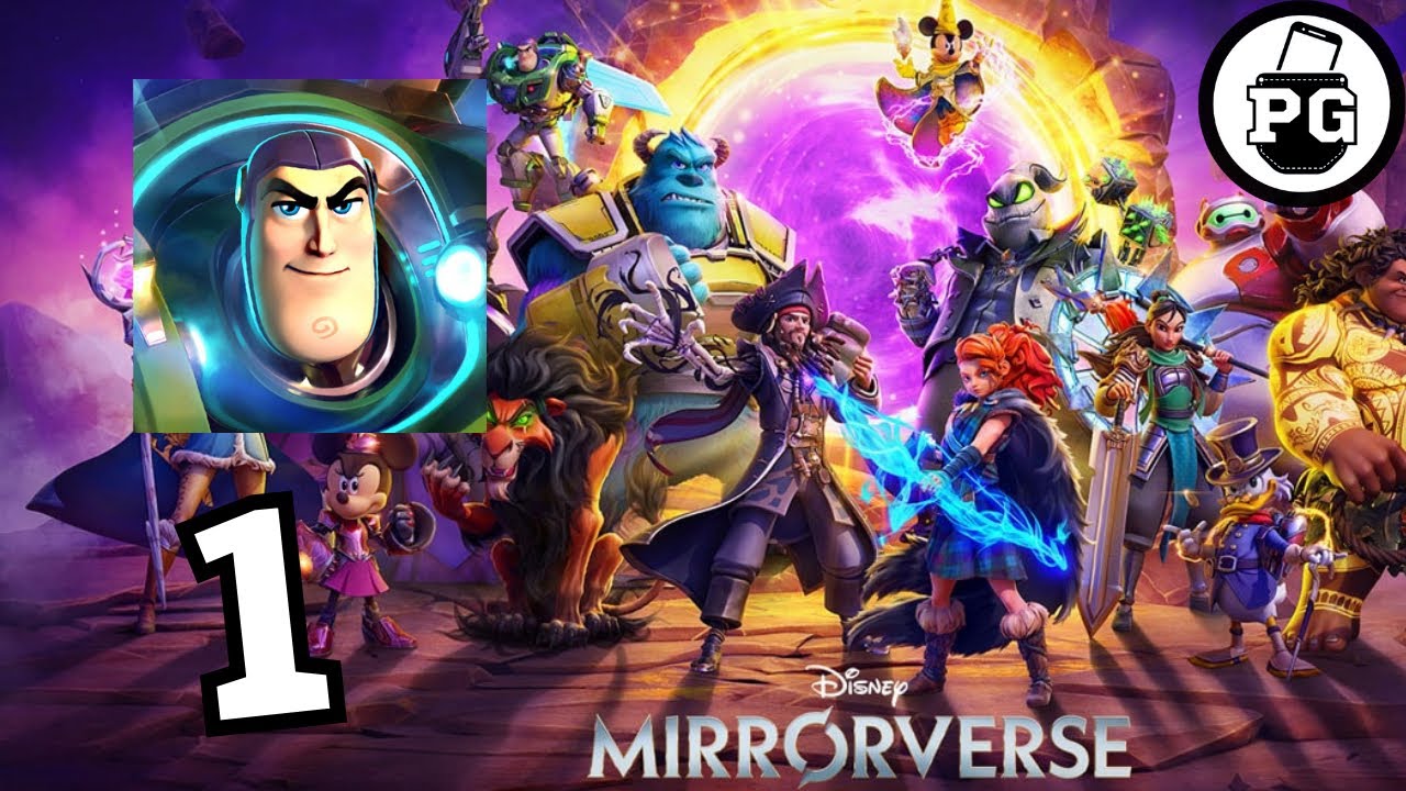 New Game from Disney World - Disney Mirrorverse 🌌 Gameplay Walkthrough ...