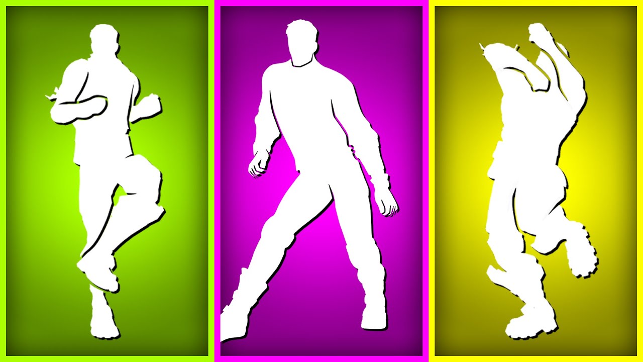 All Popular Fortnite Dances & Emotes! (Shimmy Wiggle, Chicken Wing It ...