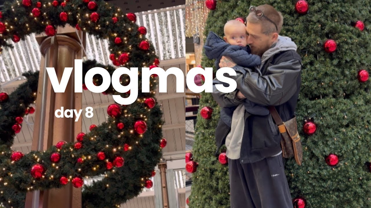 VLOGMAS DAY 8 | christmas shopping + dinner out = immaculate vibes 🍒🎄 ...