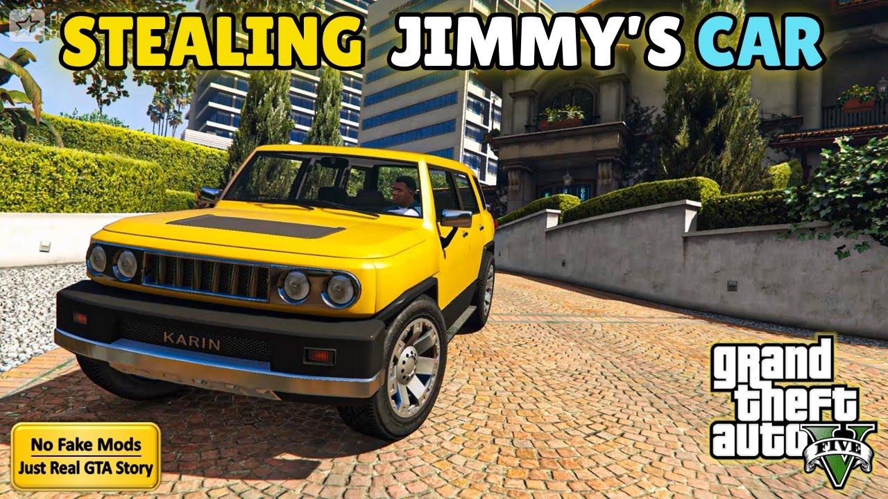 Stealing Jimmy’s Car Gone Wrong For Franklin | GTA 5 | GTA 5 Gameplay ...